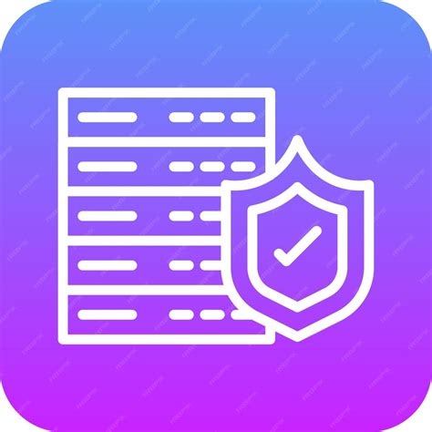 Premium Vector Data Protection Vector Icon Illustration Of Ecommerce Iconset