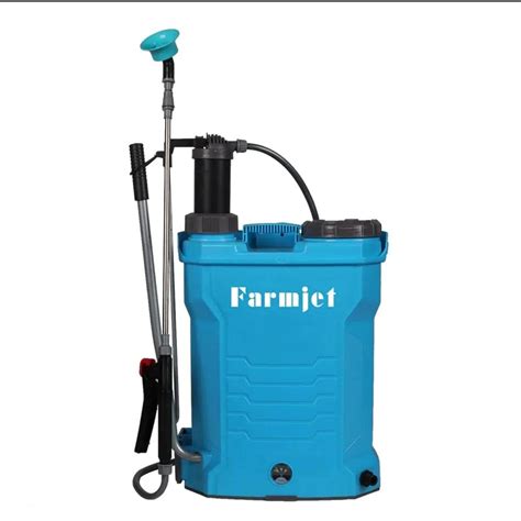 Alat Semprot Sprayer Elektrik Baterai Cas Tangki Liter Farmjet Lazada Indonesia