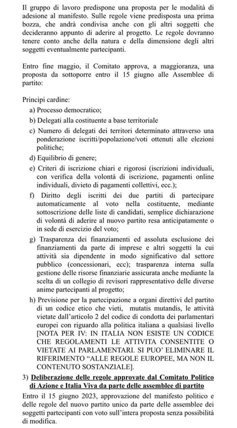 Azione on Twitter Questa è la proposta mandata solo a Renzi per la