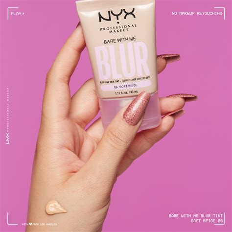 Nyx Professional Makeup Bare With Me Blur Tint Foundation Fair