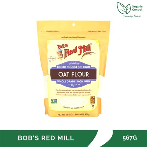 Bobs Red Mill Whole Grain Oat Flour 567g Lazada Ph