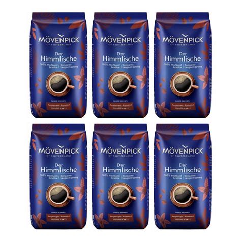 6x Movenpick Der Himmlische 1kg ziarnista KawaHurt