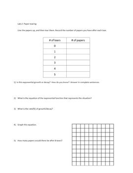 Modeling Exponential Growth And Decay By Function Junction TPT