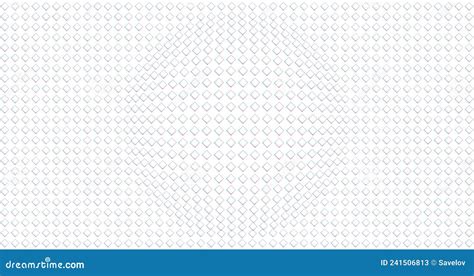 Render With A Minimalistic Background Of Blue Purple Squares On White