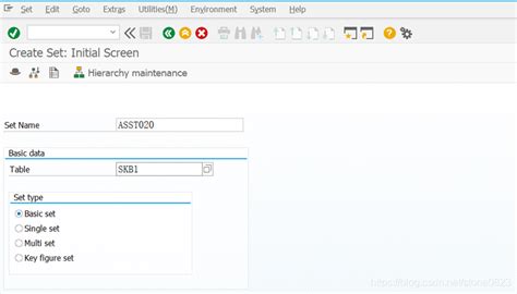 如何在abap中使用集 sets abap 集 csdn博客