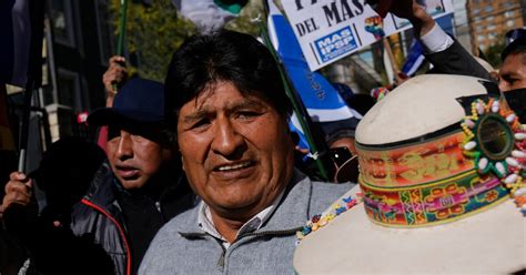 Interna En El Mas Evo Morales Acusó Al Gobierno De Bolivia De “agredir