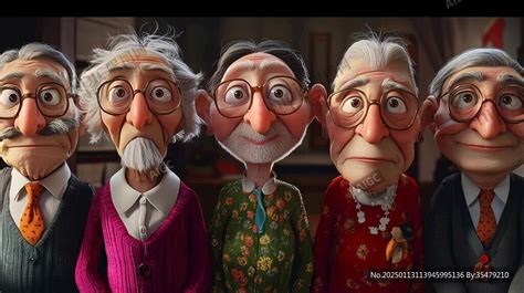 Ai创作图全家福头像 卡通爷爷奶奶 幸福一家人动画 全家福卡通头像 卡通大叔大妈 全家福征集赛 全家福征集大赛 爷爷奶奶爱情 卡通写实漫画人物 卡通全家福 卡通写实人物 3d卡通形象 爷爷奶奶