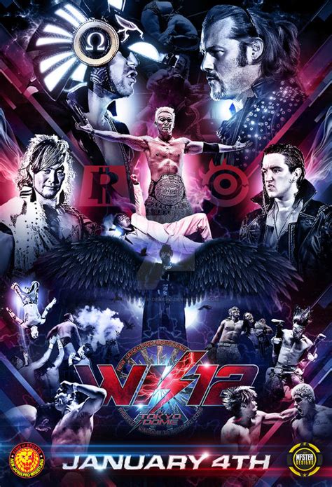 Wrestle Kingdom 12 Custom Poster By The Mfster Designs On Deviantart