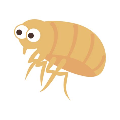 ノミのイラスト 無料イラスト素材素材ラボ