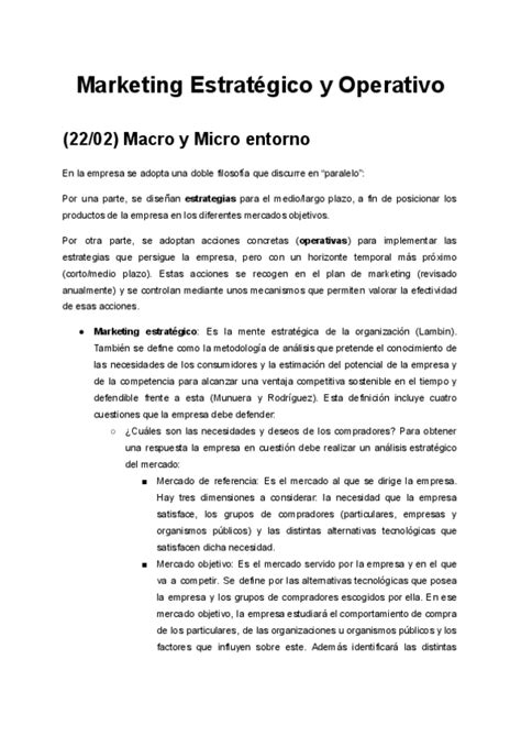 Marketing Estrategico Y Operativo Todos Temaspdf