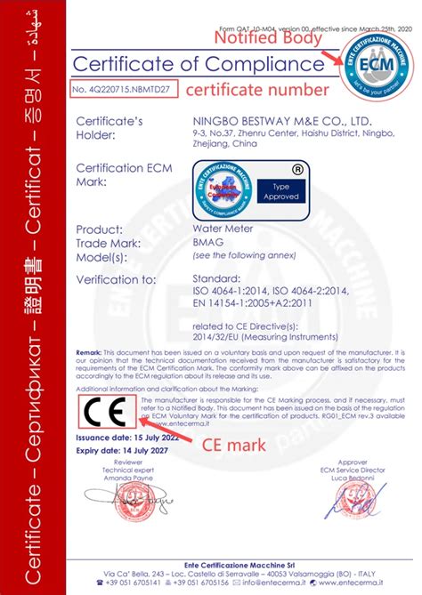 How To Check Ce Certified Water Meters Validity Online Bmag Meter