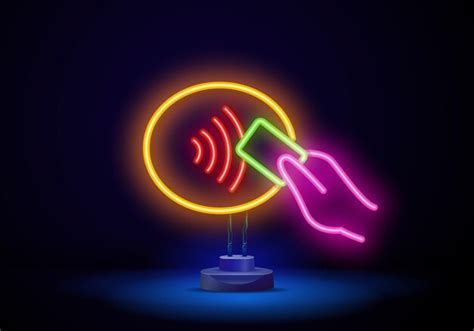 Premium Vector Nfc Sign With Signal Waves Symbol Or Sign Vector Illustration Isolated On White