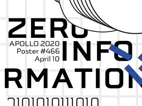 Zero Information Poster 466 Severino Canepa