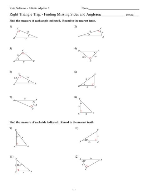 Find Each Angle Measure Worksheet Answers Angleworksheets