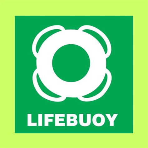 Lifebuoy Sign With Text 150mm X 150mm Impa Code 334106 My Blog