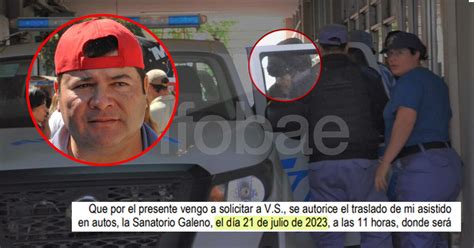 Caso Cecilia Strzyzowski Trasladarán Nuevamente A Emerenciano Sena A