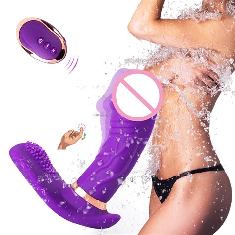 Amazon Hot Women Sex Toys Remote Control Realistic Vibrating Dildo