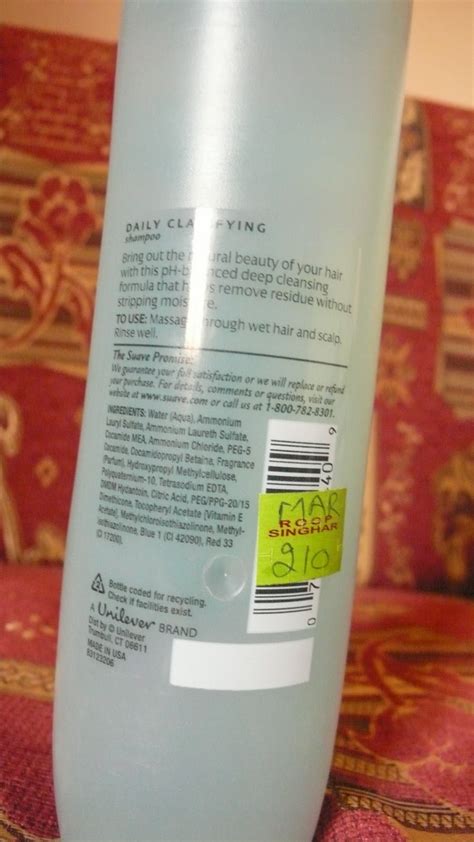 Suave Daily Clarifying Shampoo Myra Voices