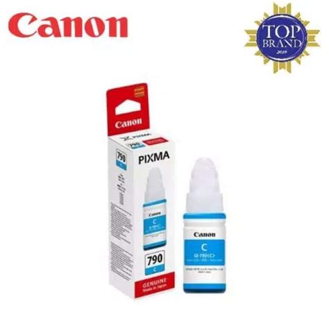 Promo Tinta Canon Pixma Gi 790 Cyan Original Diskon 9 Di Seller Safka