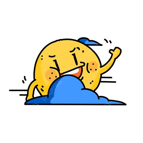 굿 나 잇 달 일러스트 이모티콘 달 안녕히 주무세요 밤 Png 일러스트 및 Psd 이미지 무료 다운로드 Pngtree