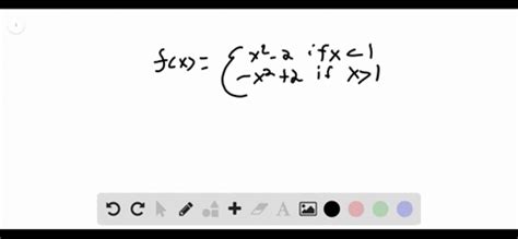 Solved For The Following Exercises Write The Domain For The Piecewise