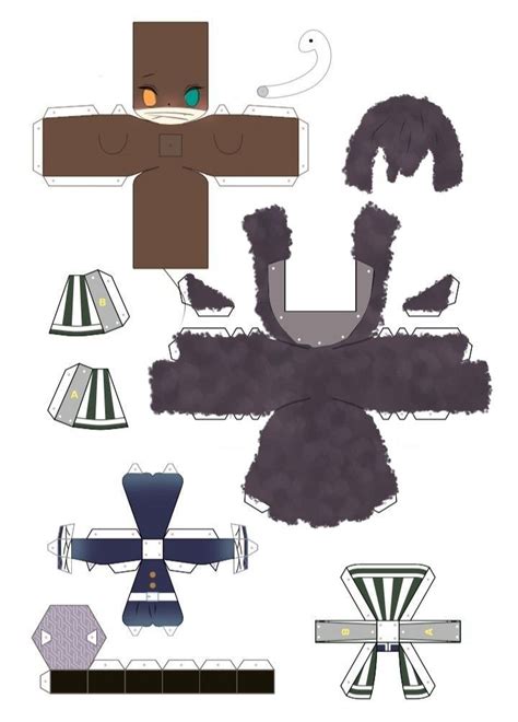 Obanai Paiper Toy Artesanato De Anime Bonecos De Anime Papercraft