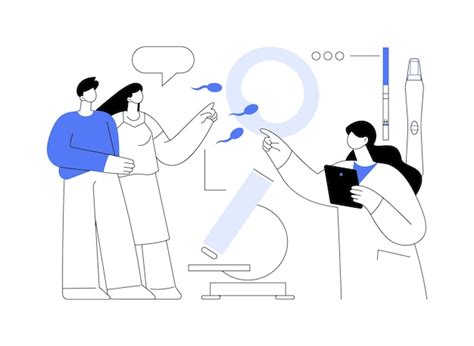 Premium Vector Infertility Diagnosis Abstract Concept Vector Illustration