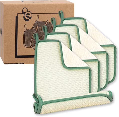 Tatuo 5 Pcs Exfoliating Face And Body Wash Cloths Towel