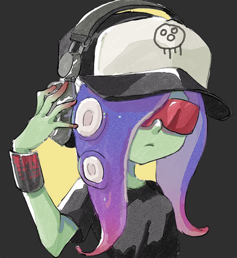 Dedf1sh Splatoon And 4 More Drawn By Veryfatbigcat Danbooru