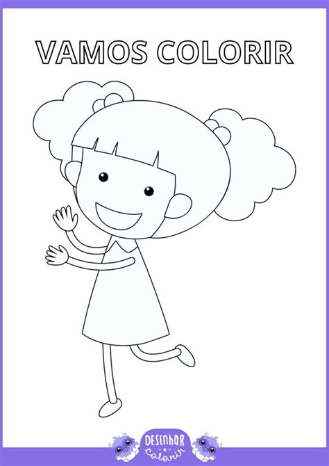 Desenho de Ginástica Artística para Colorir