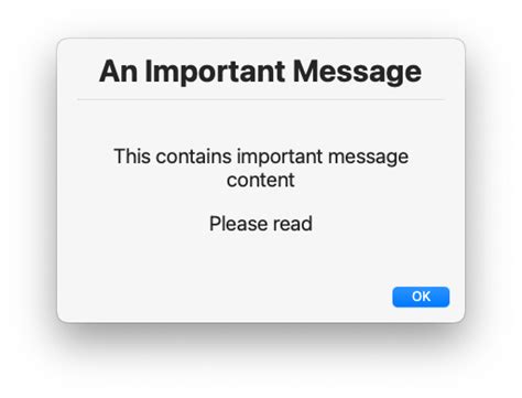 Customising The Message Area · Swiftdialogswiftdialog Wiki · Github