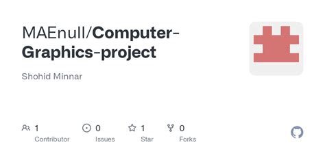 Github Maenullcomputer Graphics Project Shohid Minnar