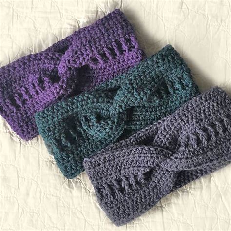 35 Crochet Ear Warmer Patterns Make Easy Warm Headbands A More Crafty Life