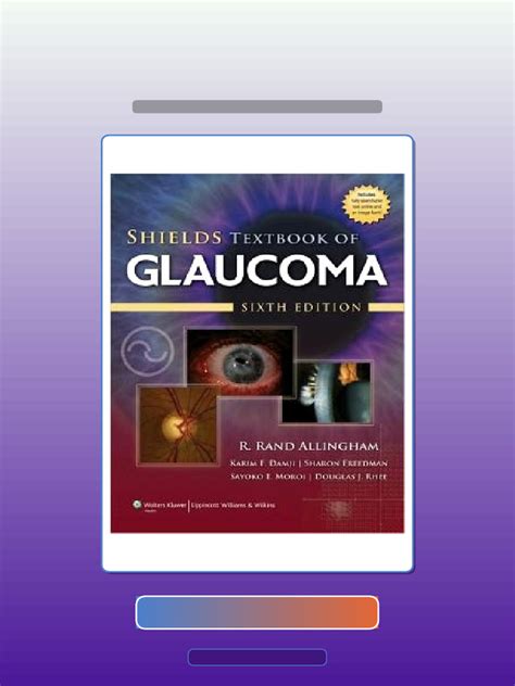 Complete Shields Textbook Of Glaucoma 6th Edition Ebook And Testbank