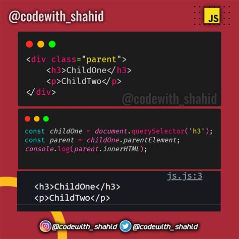 detailed explanation of javascript dom methods javascript 100daysofcode if you find this