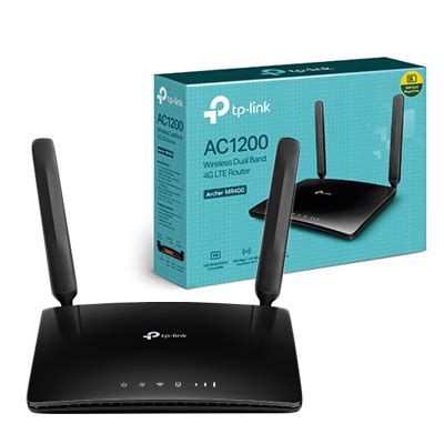 TP LINK MR400 4G LTE Router Radiance Computer