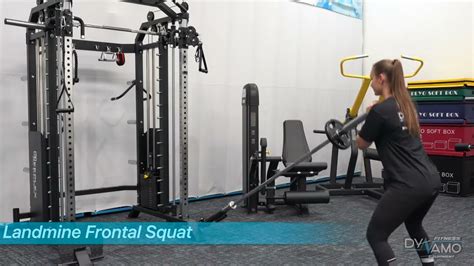 Landmine Squat Dynamo Fitness