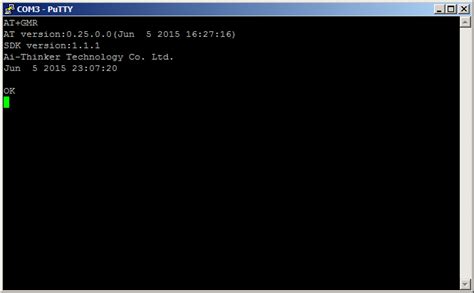 Обновление прошивки Wi Fi модуля Esp8266