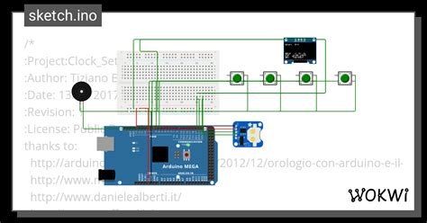 Clock Wokwi Esp32 Stm32 Arduino Simulator
