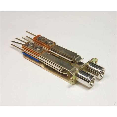 ADC TELECOMMUNICATIONS INC 4 03791 4829 Bantam Connector Dual 1 4 Panel Mount Telephone