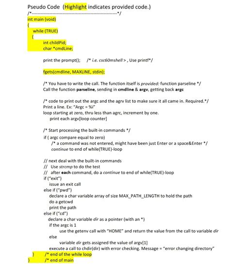 Solved Question Need The Pseudo Code Turned Into A Workable Chegg Com
