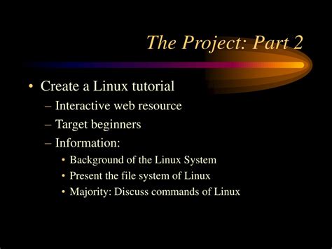 Ppt Linux Tutorial Powerpoint Presentation Free Download Id9556653