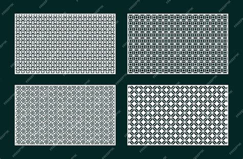 Premium Vector Synthesis Of Complex Square Pattern Frames For Cnc
