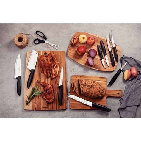 Tramontina Plenus 10 Piece Knife Set With Stainless Steel Blades And