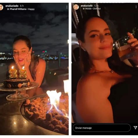 Ana Lucía Domínguez Celebra Su Cumpleaños Y 30 Años De Carrera Infobae