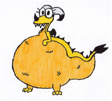 Fat Gold Dragon By Eternaljonathan On Deviantart