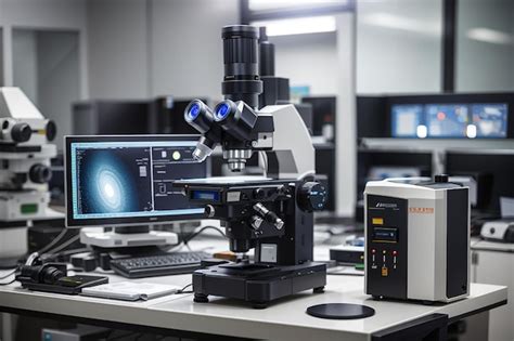 Premium Photo Digital Inspection System Microscope For Modern Optical