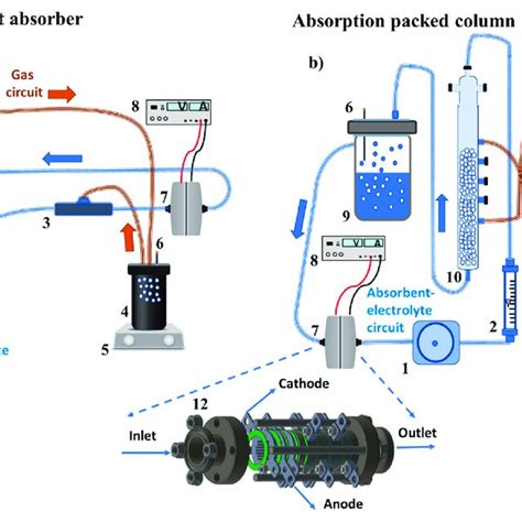 Schematic Diagram For The Absorption And Electro Absorption Process
