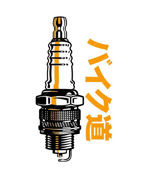 Premium Vector Illustration Of An Engine Combustion Spark