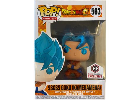 Funko Pop Animation Dragonball Z Super Ssgss Goku Kamehameha Chalice